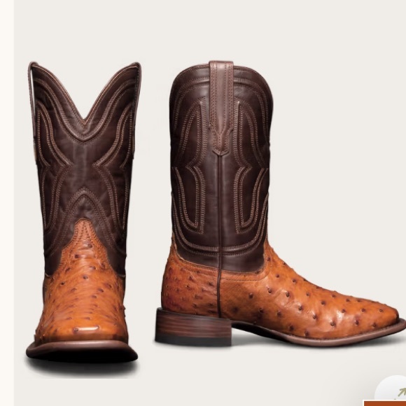 Tecovas | Shoes | New Tecovas The Emmitt Ostrich Western Exotic Boot ...